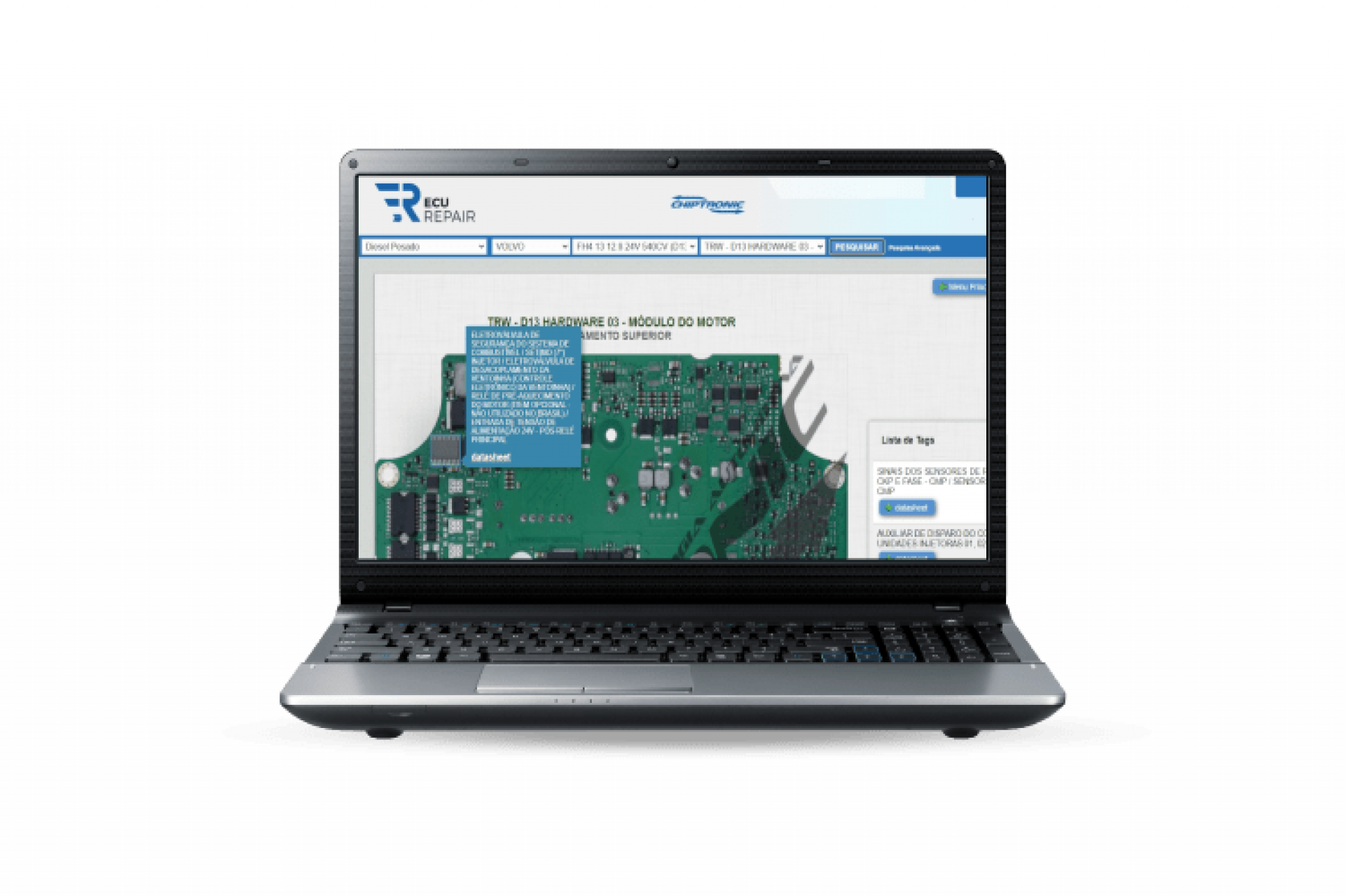 Tecnologia automotiva Chiptronic - Downloads